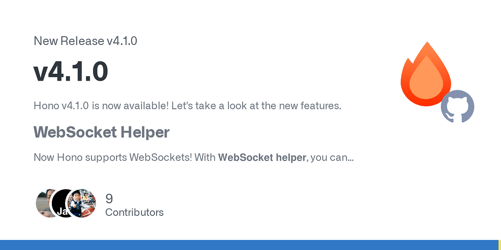 Hono v4.1 supports web sockets - Planet Earth - Meteor Forum