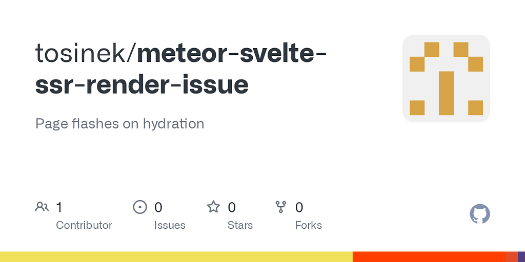 Svelte SSR issues (re-render on hydration, head duplication) - Svelte - Meteor.js forums