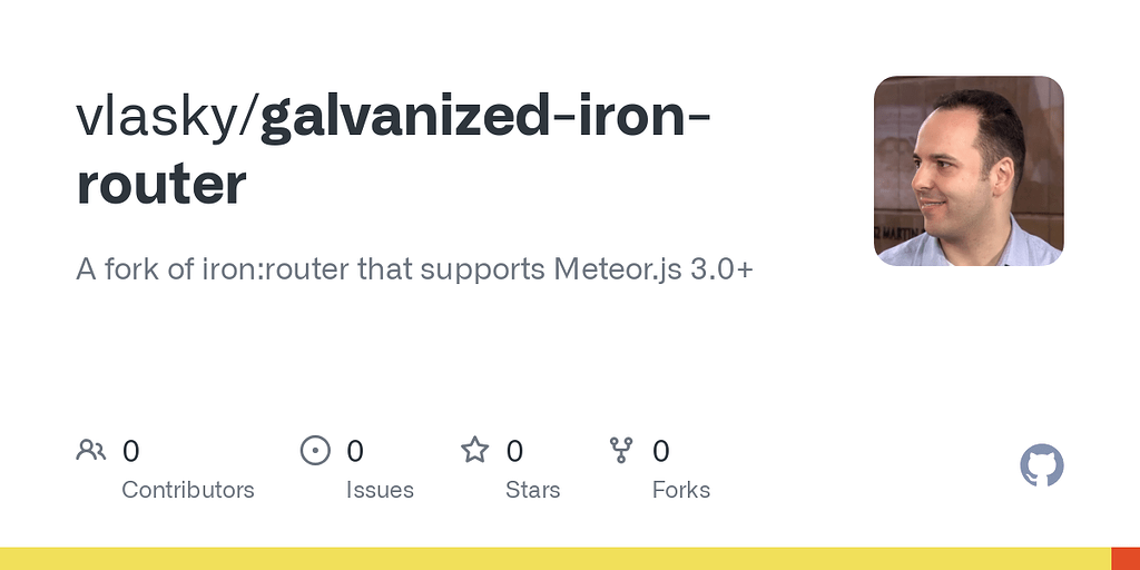 Galvanized Iron Router 2.0.0 Released - Rust-Resistant Routing for Meteor 2.0 & 3.0! - announce ...